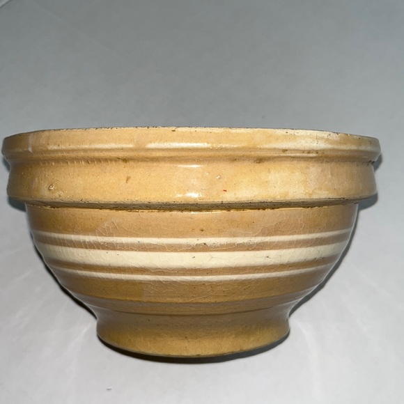 Other | Vintage Farmhouse Yellow Ware Crock Bowl | Poshmark